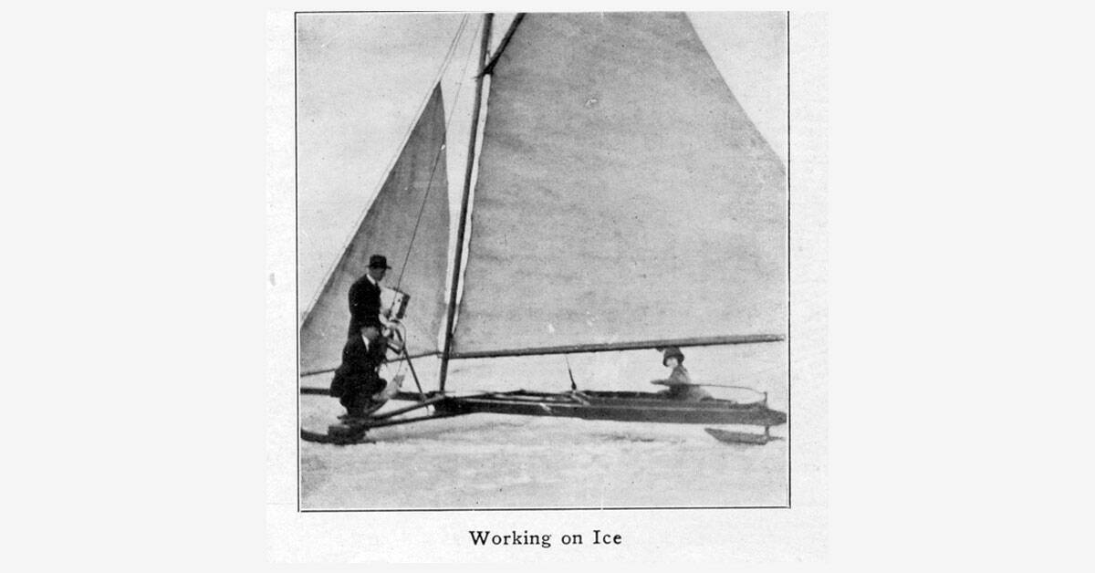 Iceboats on Film: A Lost UW Movie and an Edison First - iceboat.org